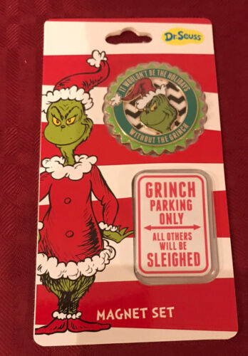 Universal Studios Dr. Seuss The Grinch Magnet Set – Magical Travels by Amy