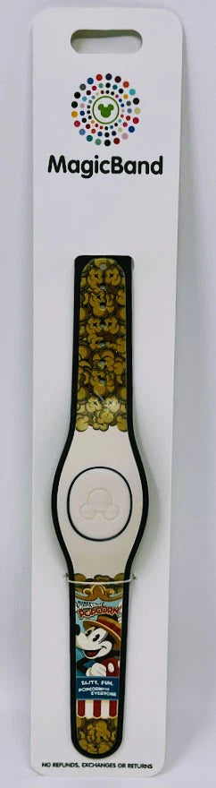 Mickey Mouse Popcorn Disney MagicBand – Magical Travels by Amy